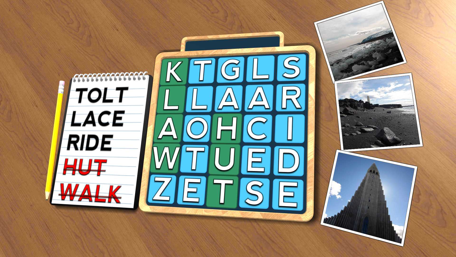 Wordsearch Revealer - Iceland TV:Amazon.de:Appstore for Android