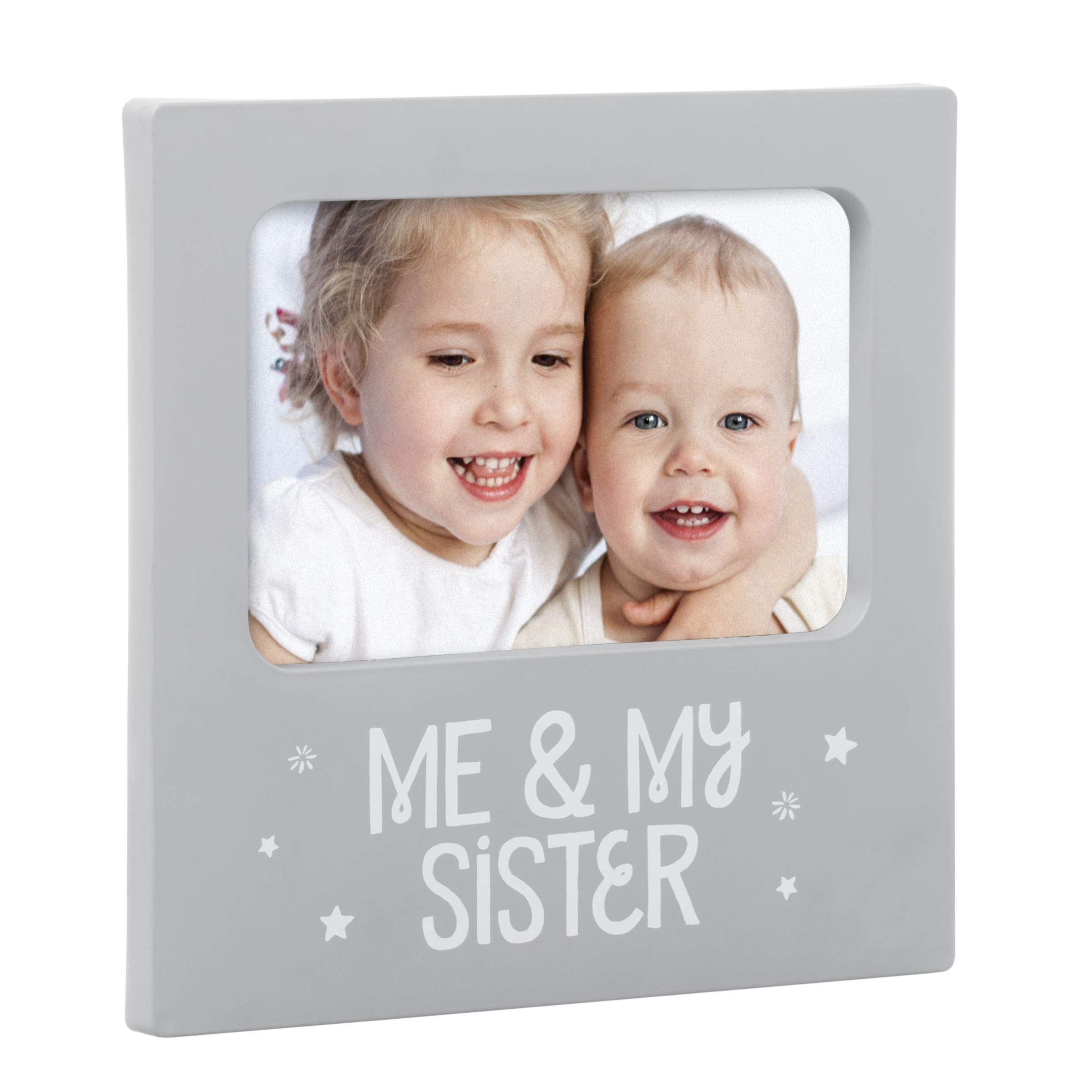 Snapklik.com : Tiny Ideas Me And My Sister Baby Keepsake Frame, Baby ...