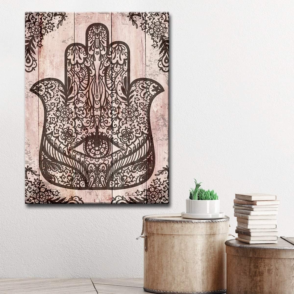 Hamsa Canvas Painting