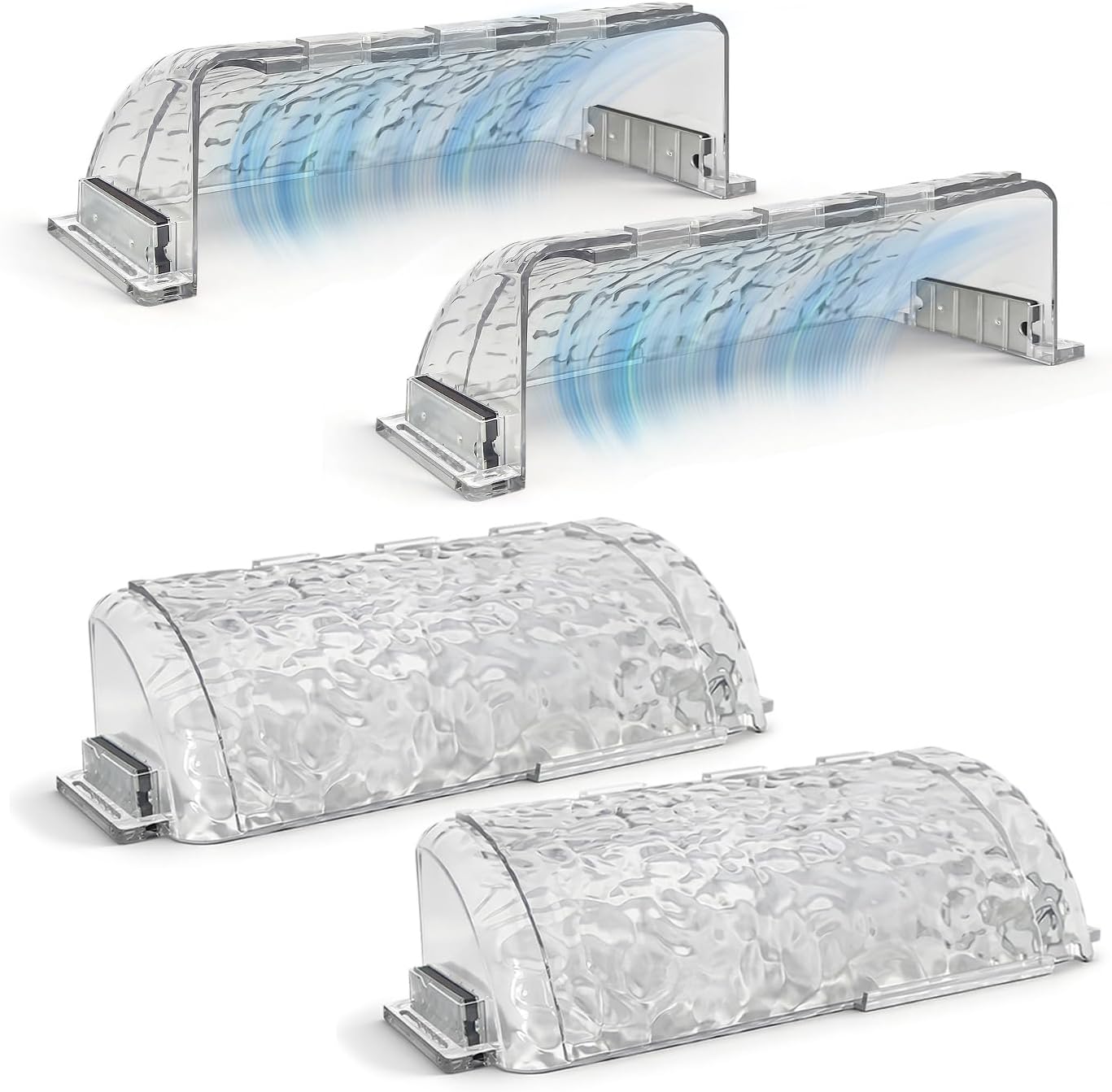4 Pack Magnetic Air Vent Deflector for Ceiling, Wall & Floor Registers ...
