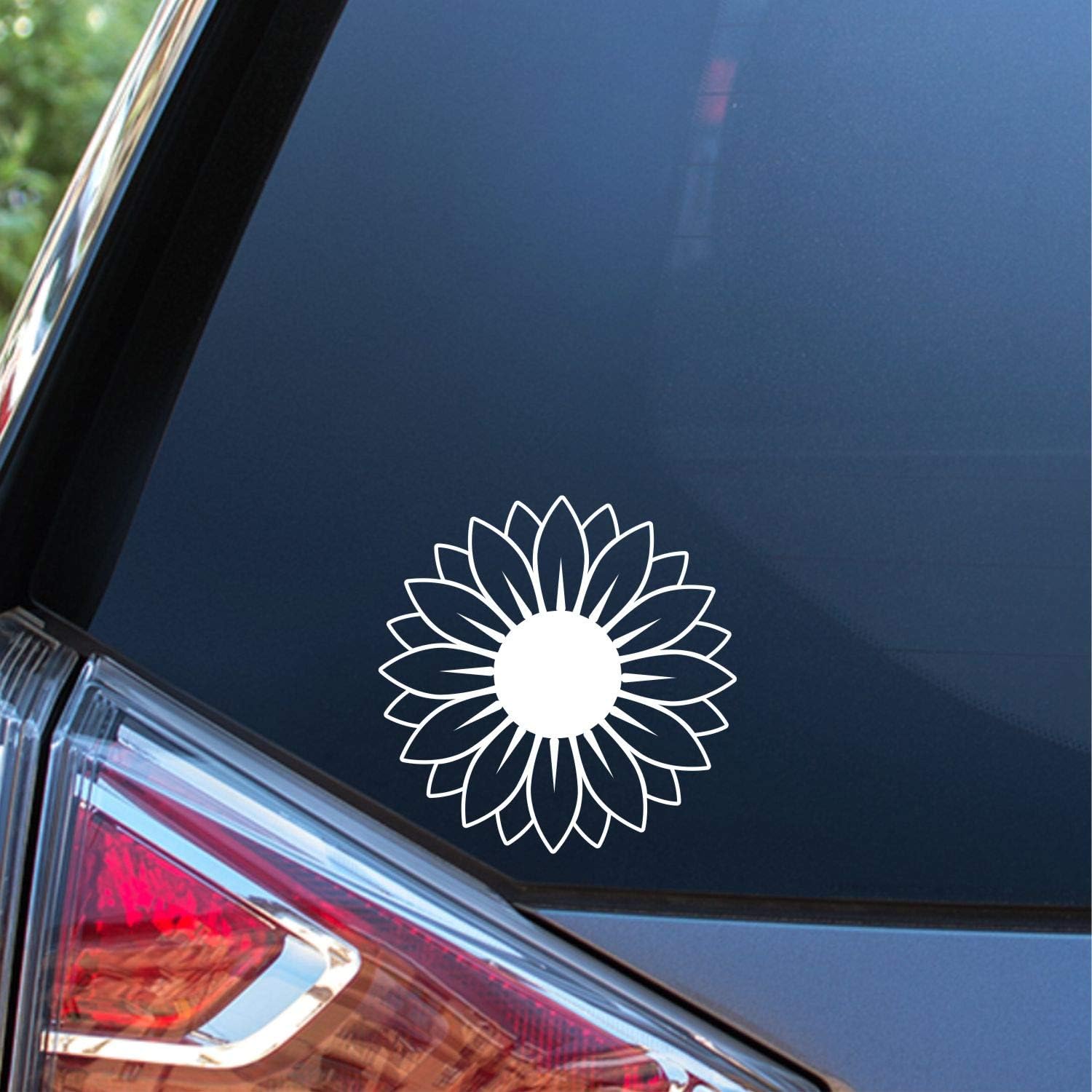 Amazon.com - Sunflower Butterflies MKR Decal Vinyl Sticker |Cars Trucks ...