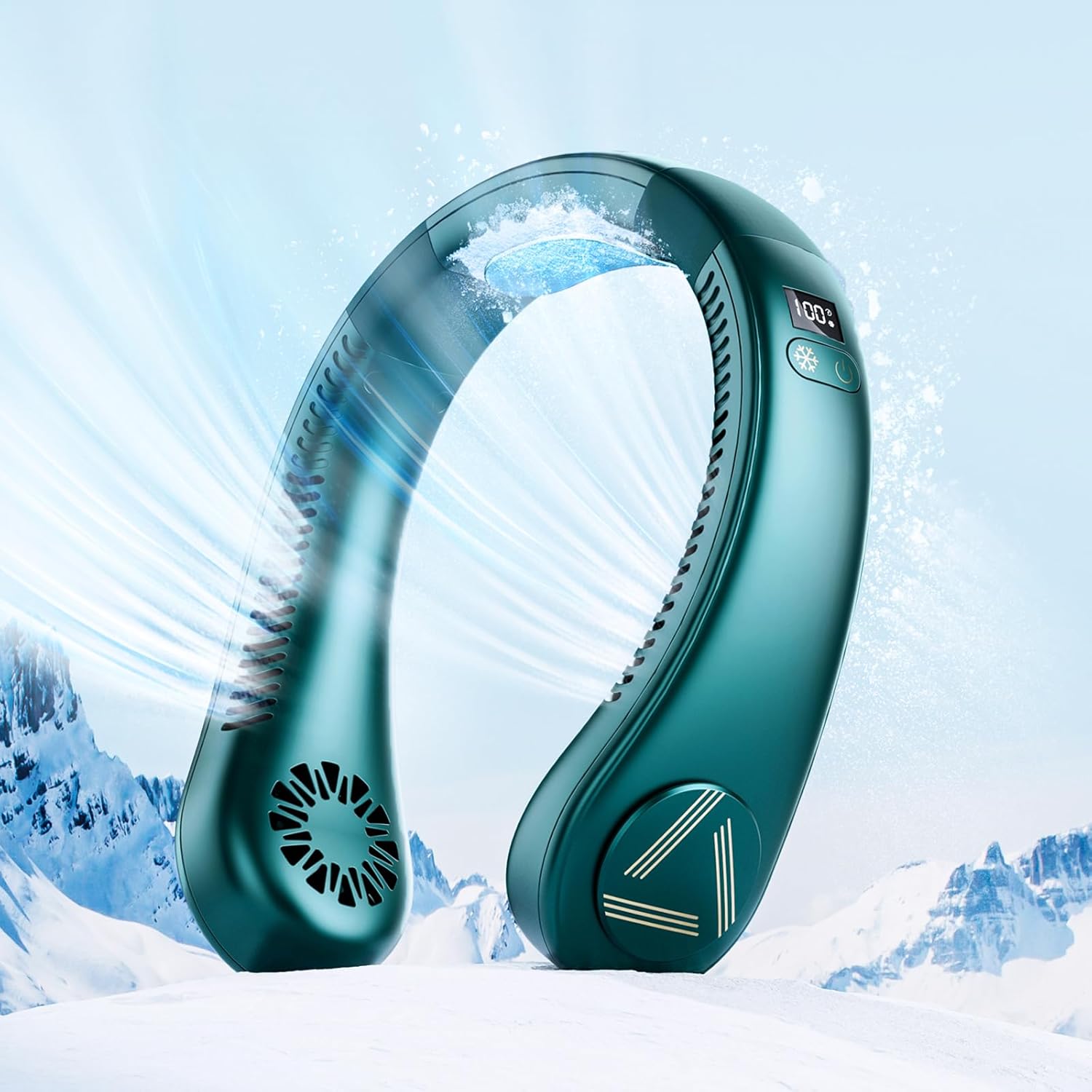 Amazon.com: Antinanco Neck Air Conditioner Portable, Upgraded 3 Turbo ...