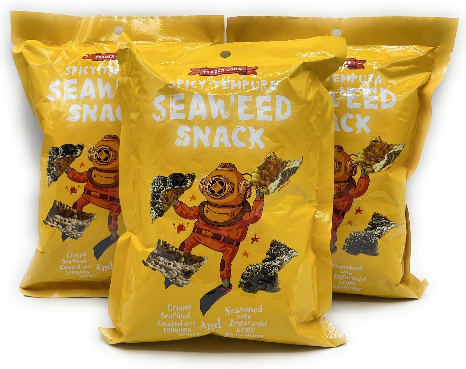 Amazon.com: Hi Termpura (Tempura Seaweed Original) - 1.41oz (Pack of 6 ...