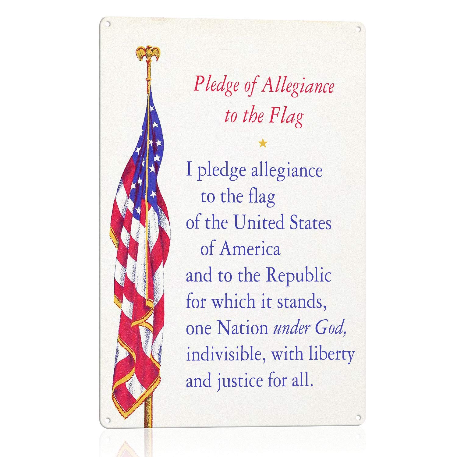 I Pledge Allegiance To The Flag Printable Pledge Of Allegiance