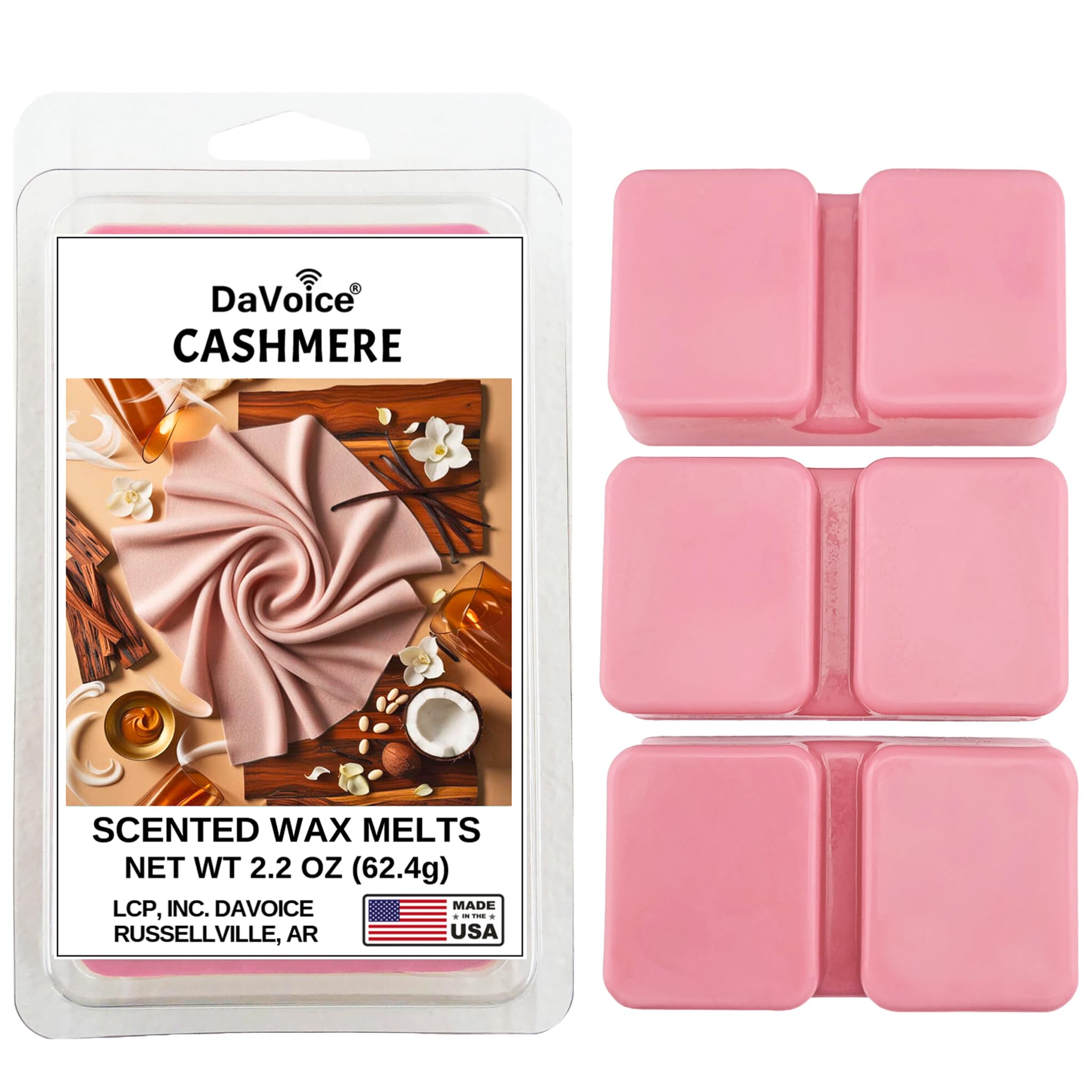 Amazon.com: Winter Scented Wax Melts Wax Cubes Strong Scent | Cashmere ...