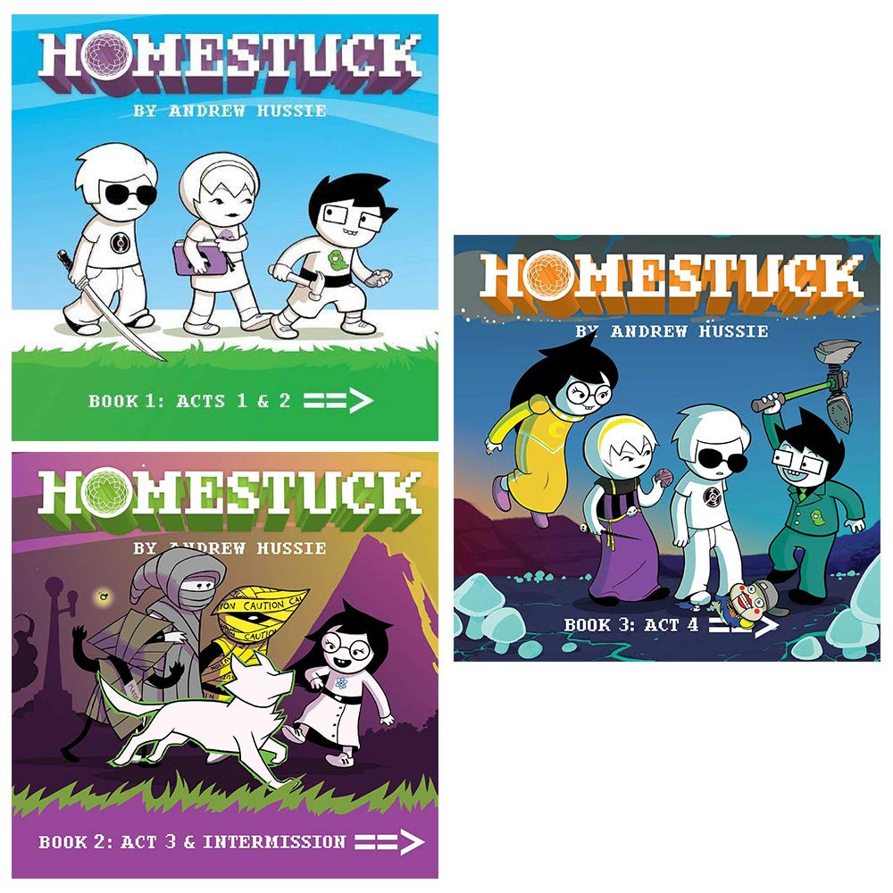Homestuck collection 3 books set by andrew hussie - Act 1 & Act 2, Act ...