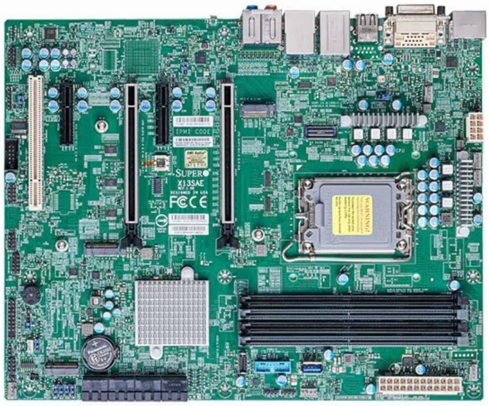 Amazon.com: Supermicro X13SWA-TF Motherboard, Intel Xeon W-3400 series ...
