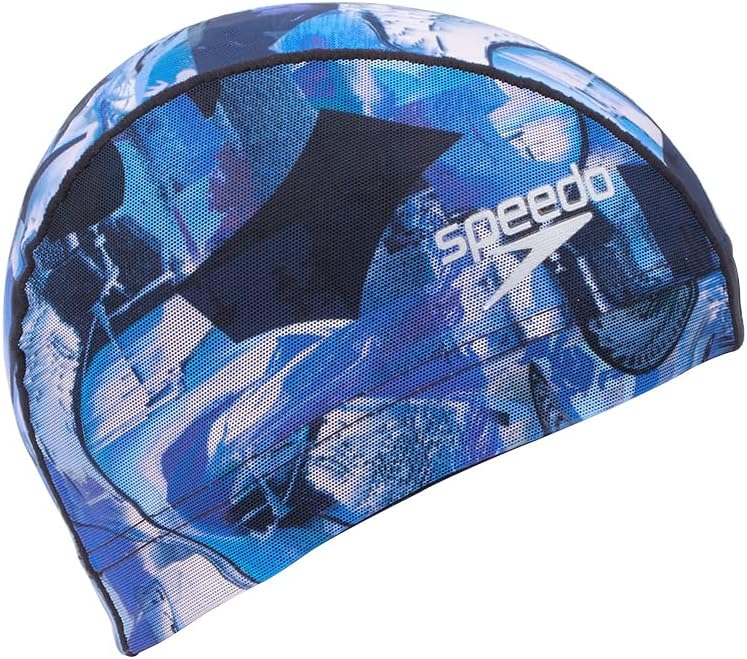 Amazon | Speedo(スピード) スイムキャップ MONA Mesh Cap モナメッシュキャップ SE12453 ユニセックス ...