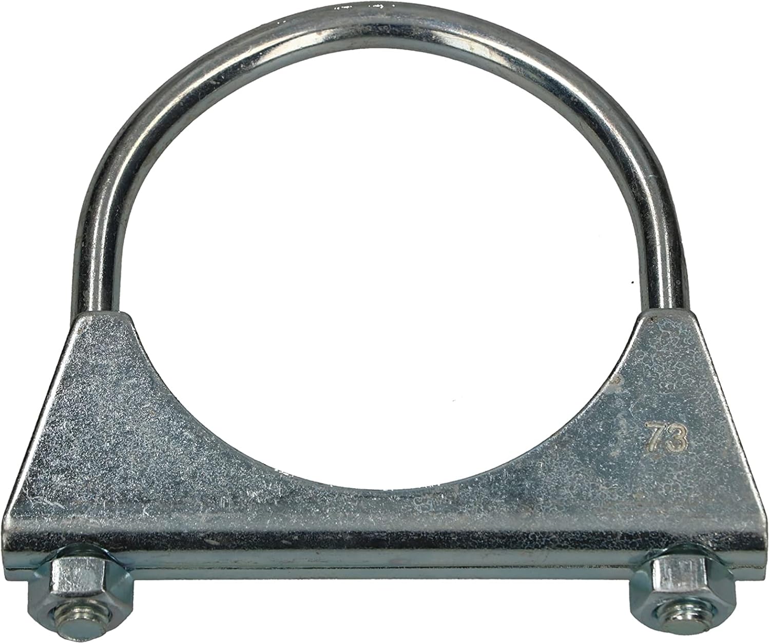 KOTARBAU® Set of 2 U-Bolt Clamps 73 mm Exhaust Clamp Pipe Clamp Pipe ...