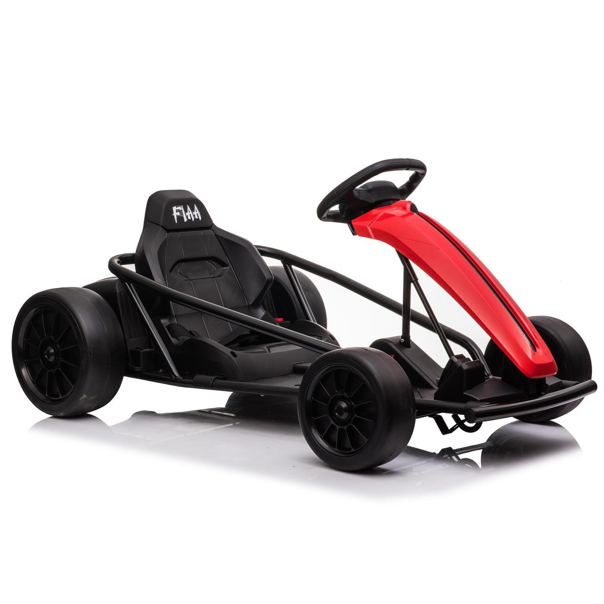 Kids Republic 24V Electric GoKart - Outdoor Racer Drifter Go Kart Drift ...