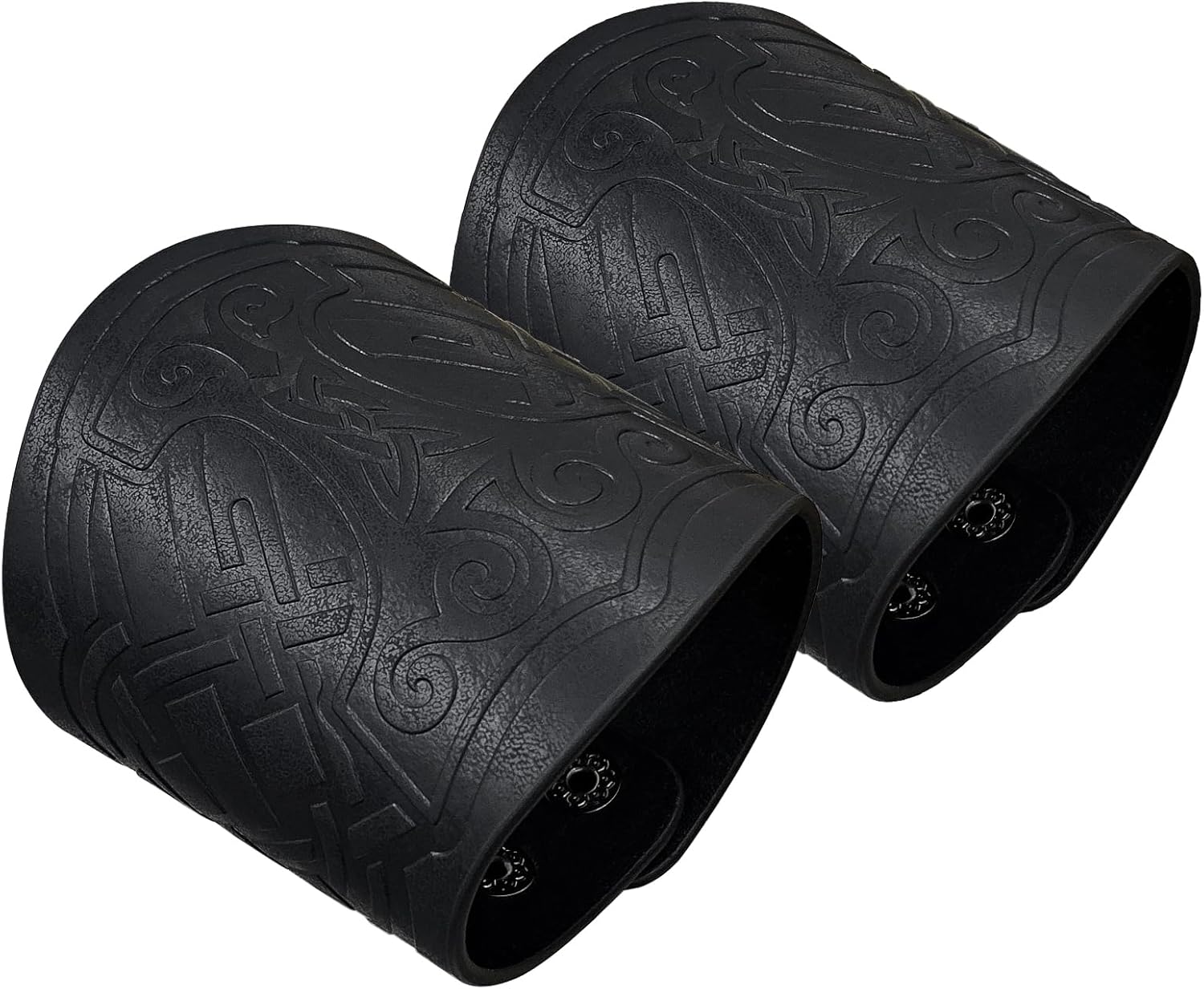 JAOYU Leather Bracer Medieval Vambrace Wrist Armor Arm Cuff Viking Arm ...