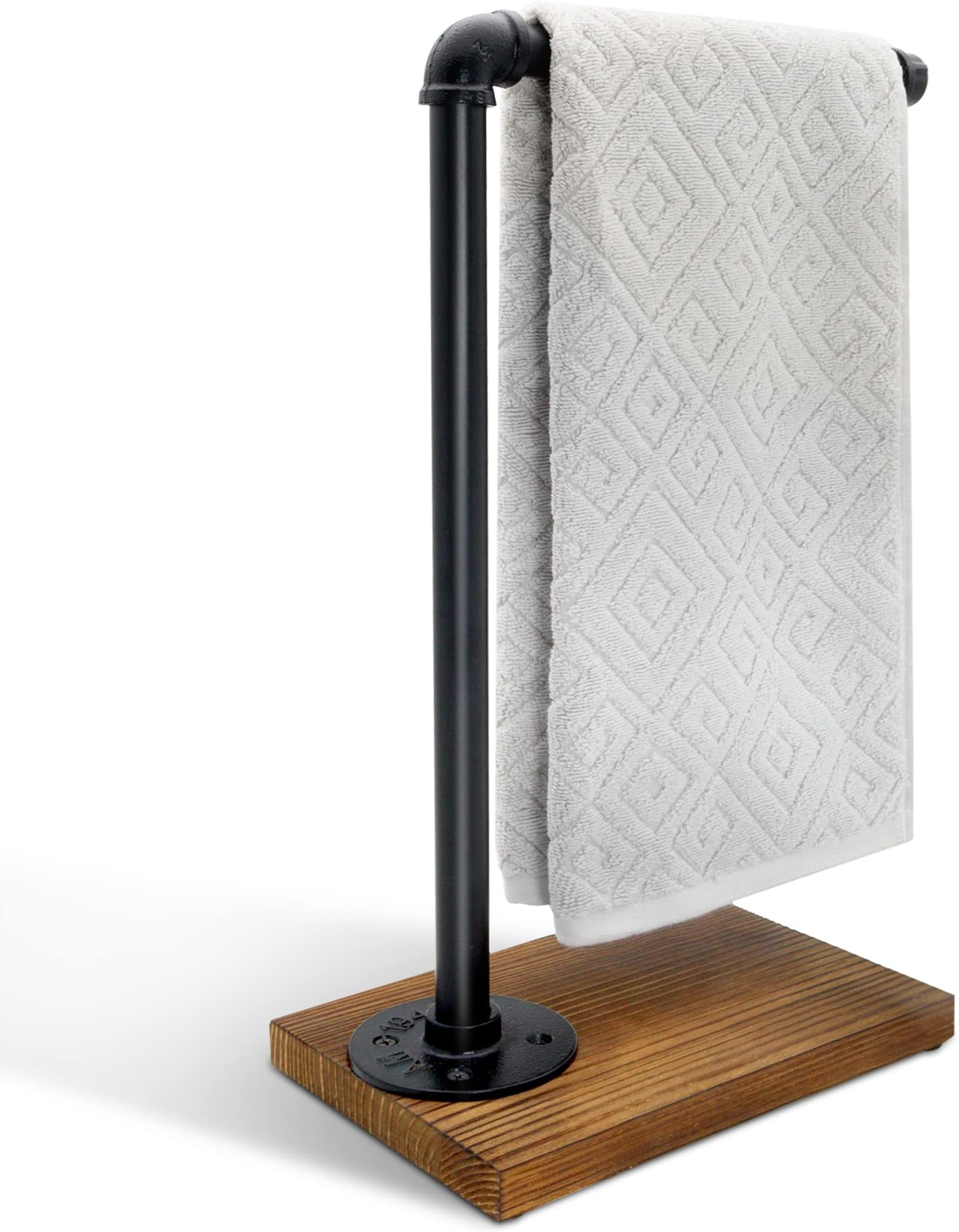 Amazon.com: mDesign Steel Metal Countertop Hand Towel Holder - T-Shape ...