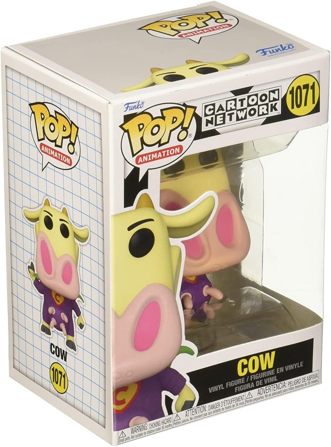 Amazon.com: Funko POP Pop! Animation: Cow & Chicken - Cow POP Animation ...
