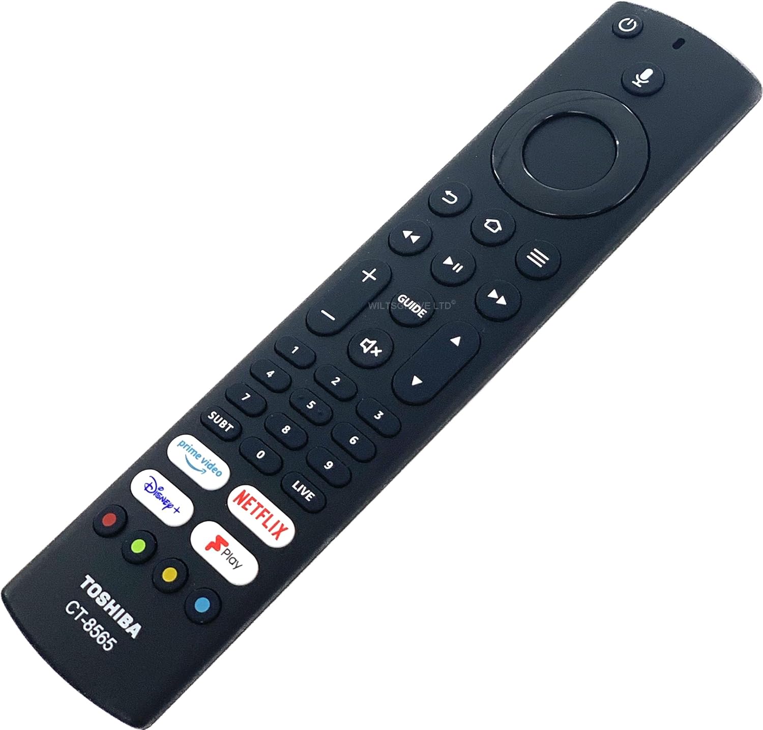 Original Fire CT-8565 Voice TV Remote Control Compatible For Toshiba ...