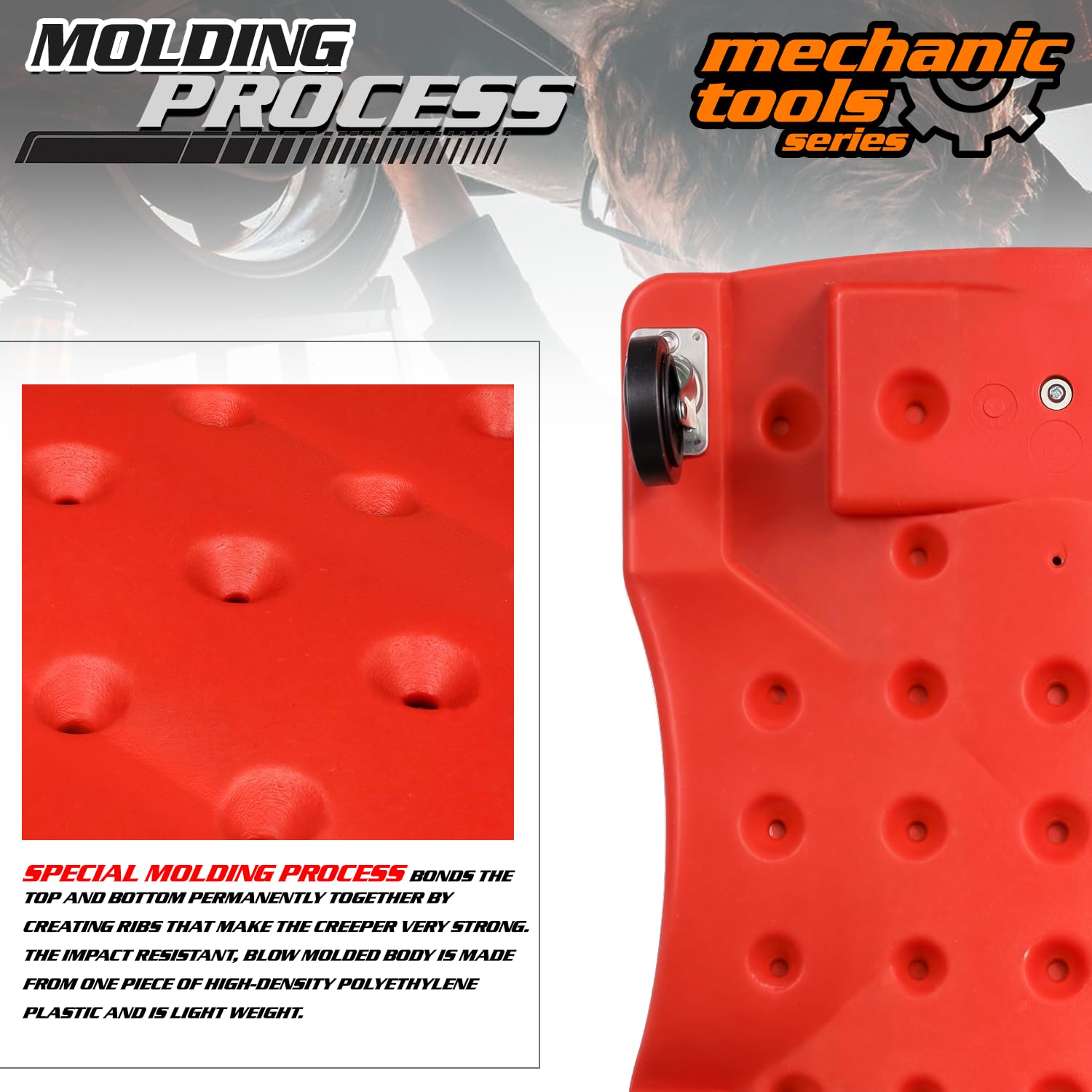 Snapklik.com : M-AUTO Mechanic Roller Creeper