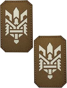 Amazon.com: 2 PCS AliPlus Ukraine Shield Patches Ukrainian Emblem Patch ...