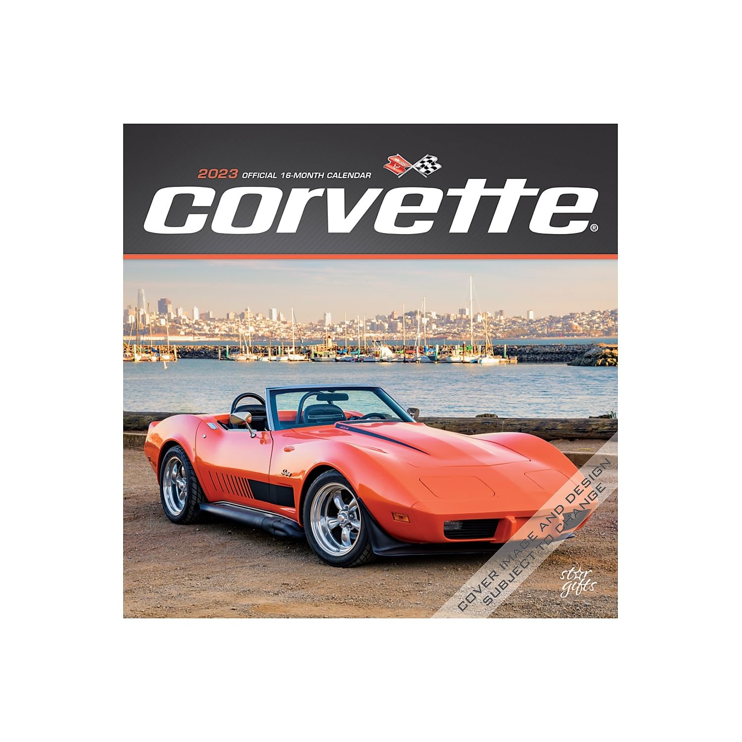 Calendario Mensal Do Papel De Parede Do Corvette Central Multimídia