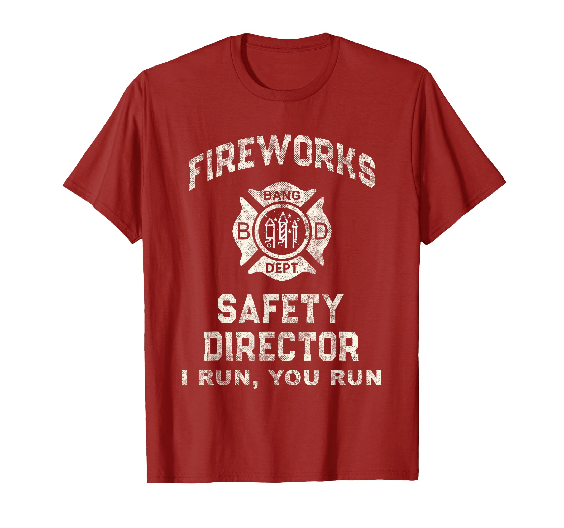 Amazon.com: Funny FIREWORKS SAFETY DIRECTOR New Year Eve Pyro Boom ...