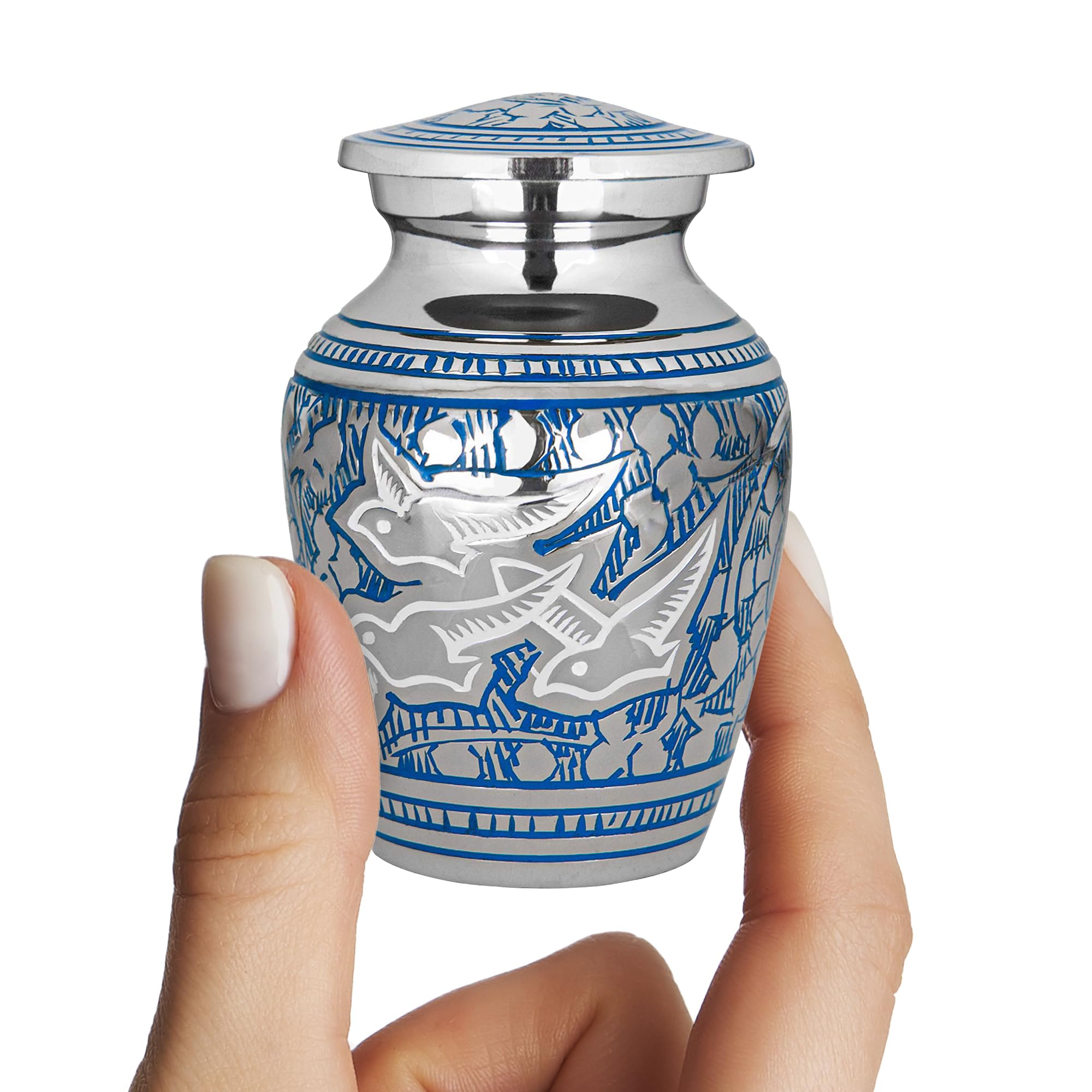 Snapklik.com : Trupoint Memorials Small Urns For Human Ashes Keepsake