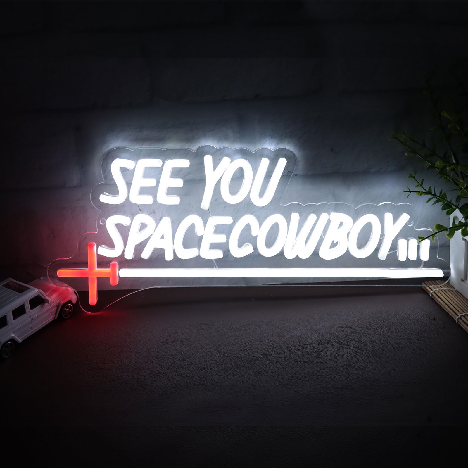 Amazon.com : YueLangDou See You Space Cowboy Neon Signs for Wall Decor ...