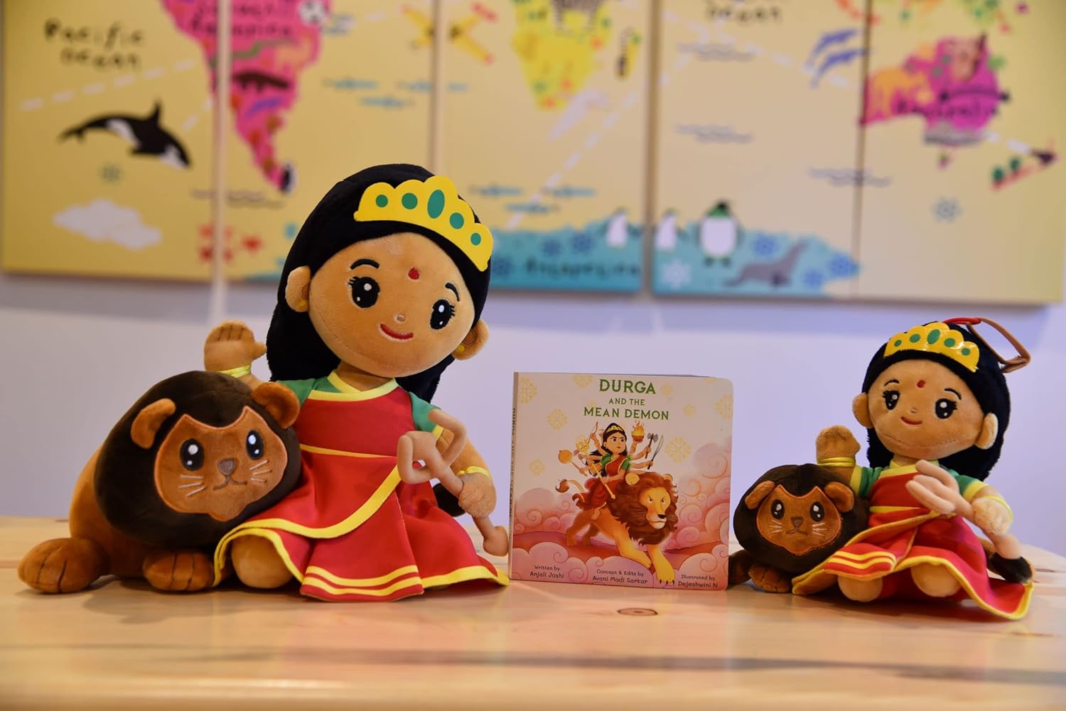 Amazon.com: MODI TOYS Durga Devi Collection - Mantra Singing Plush Toys ...