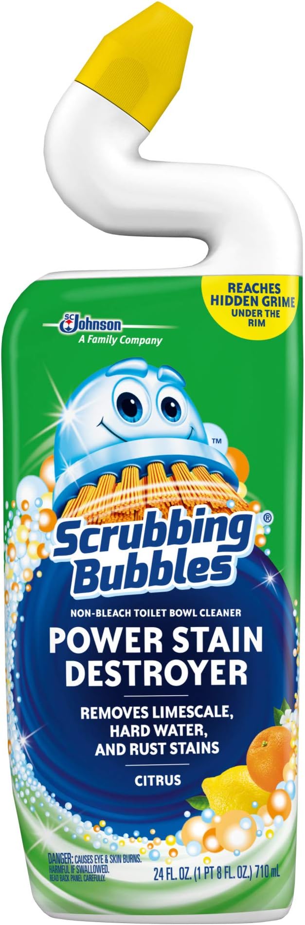Amazon.com: Scrubbing Bubbles Bubbly Bleach Gel Toilet Bowl Cleaner ...