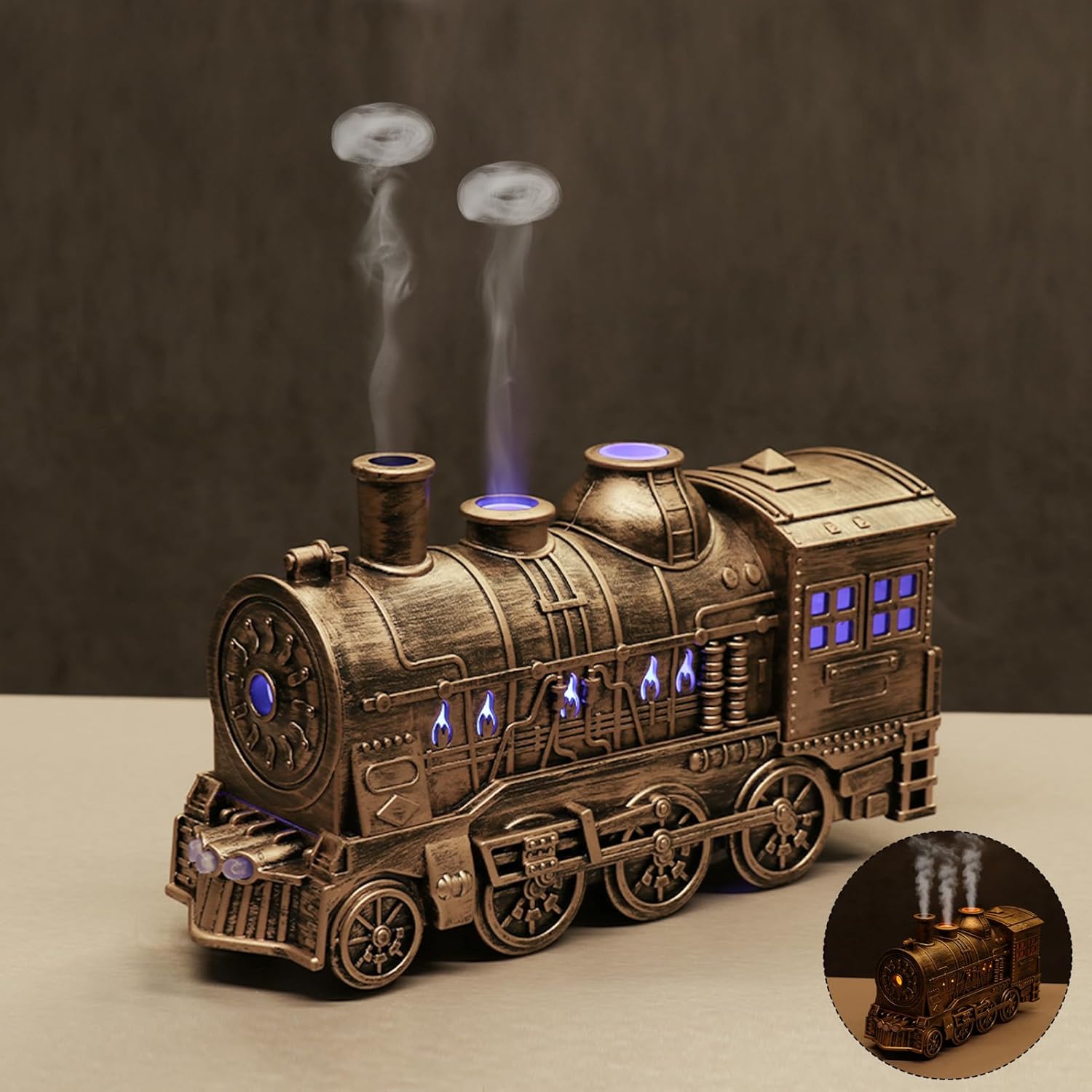 Amazon.com: Fzaqwen Train Humidifier with Essential Oil Diffuser ...