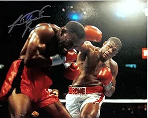 Amazon.com: RIDDICK BOWE AUTOGRAPHED BOXING PHOTO W/PROOF HOLYFIELD : Sports & Outdoors
