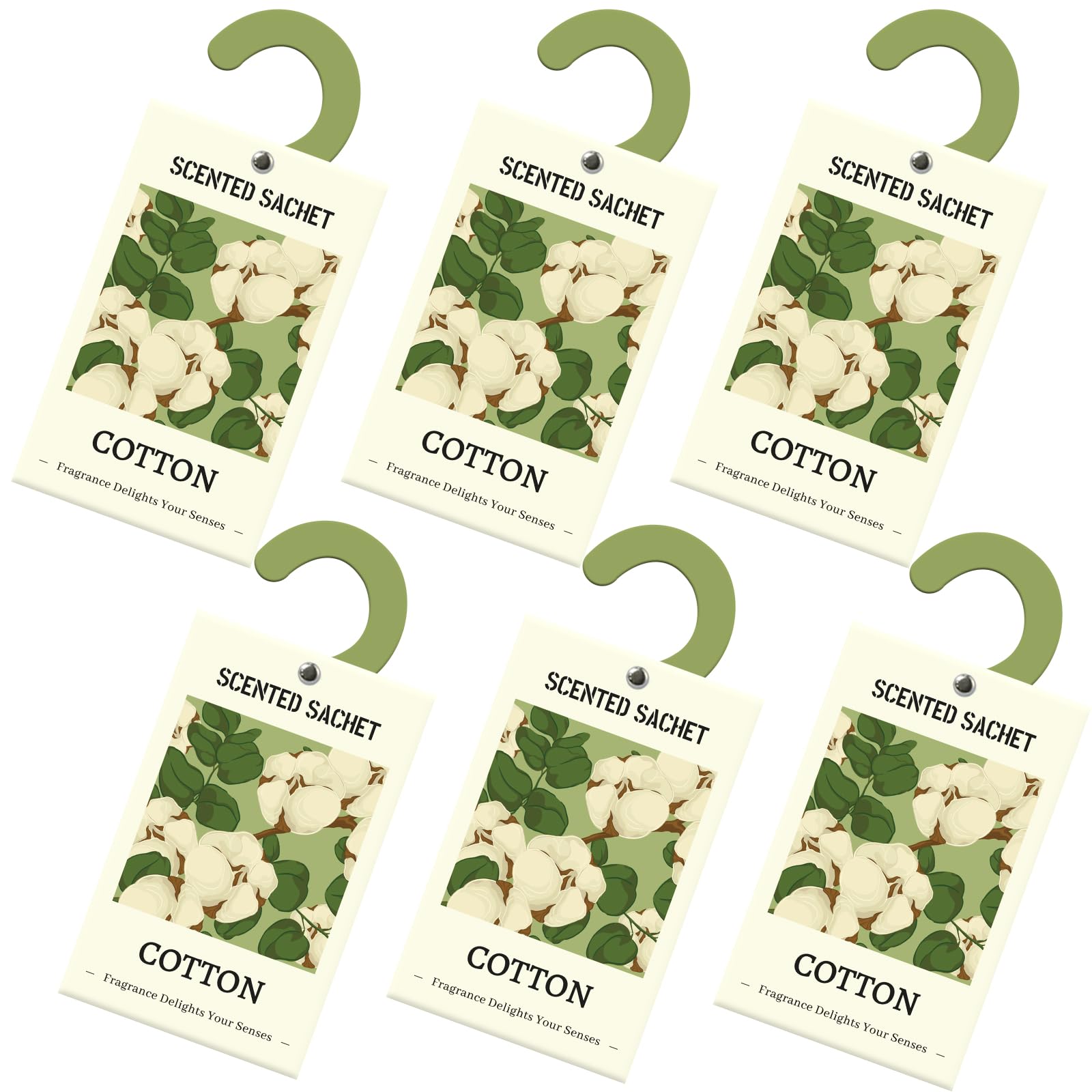 Amazon.com: Cotton Scented Sachets for Drawer and Closet, Sachets Bags ...
