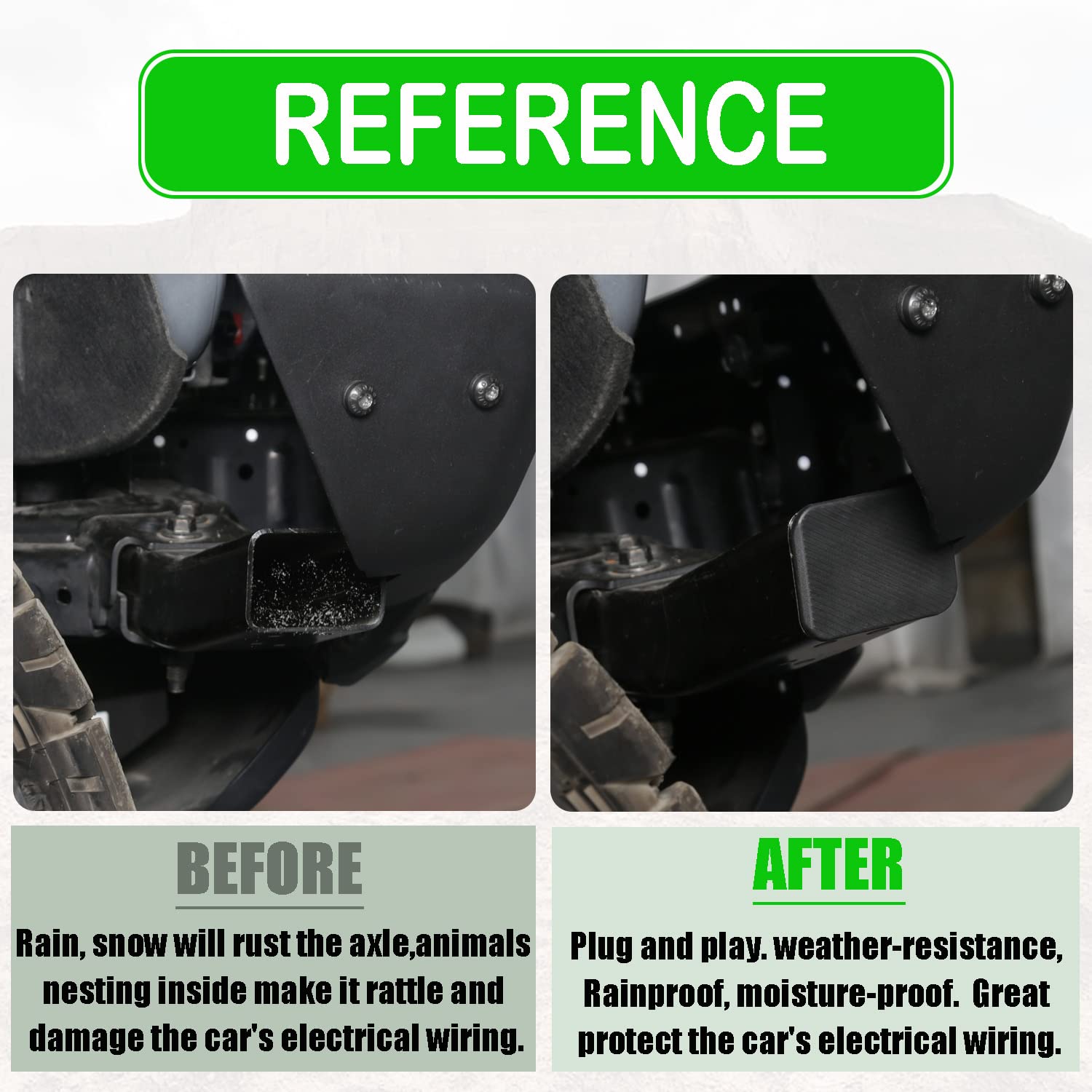 Snapklik.com : Front Axle Plug For Ford Bronco 2021 2022 2023 2024 ...