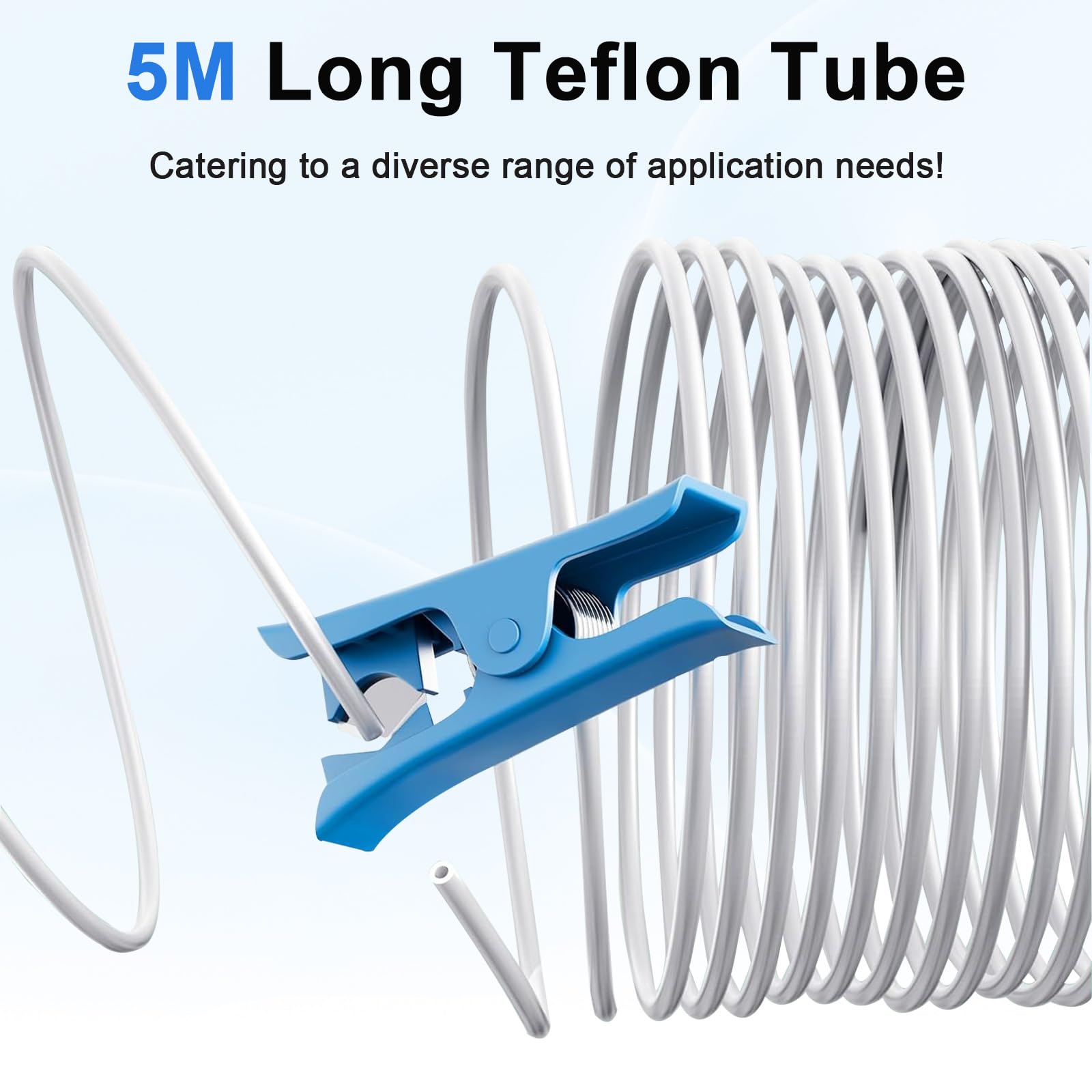Snapklik.com : IdeaFormer-3D 5 Meters PTFE Teflon Tubing