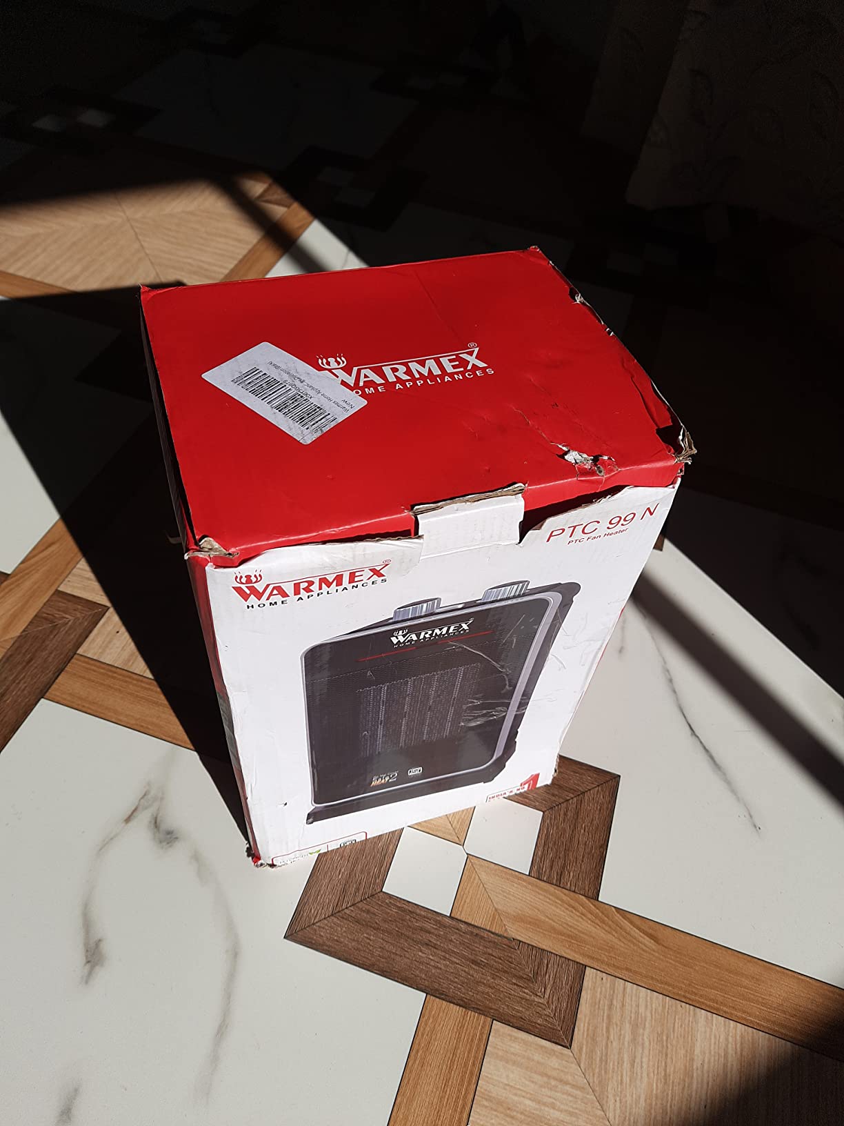 Warmex Home Appliances 750/1500 Watts PTC Room Heater Bonfire + (Red ...