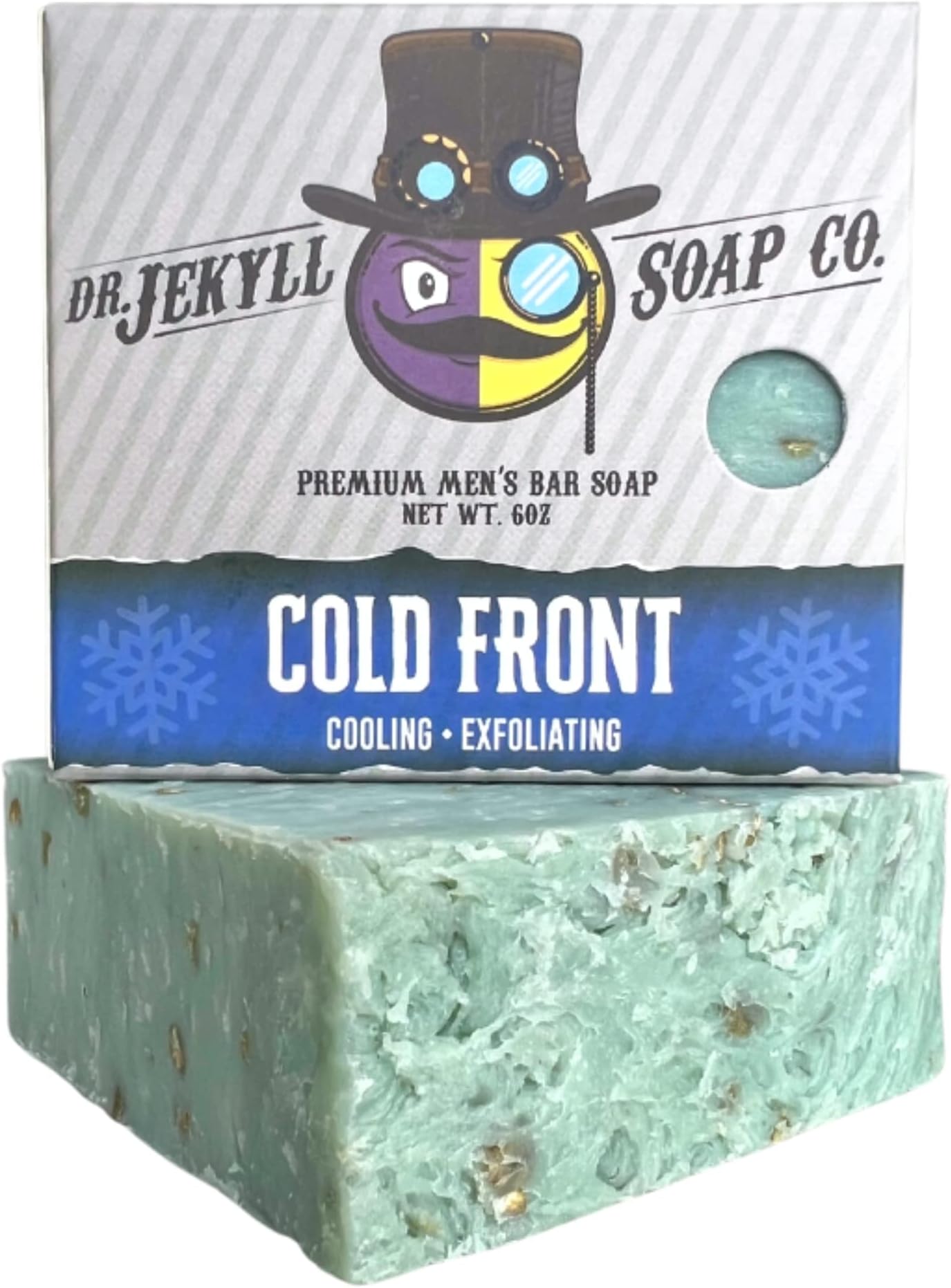 Amazon.com : Dr. Jekyll Soap Co. Cold Front 5 Bar Pack - Quality Men's ...