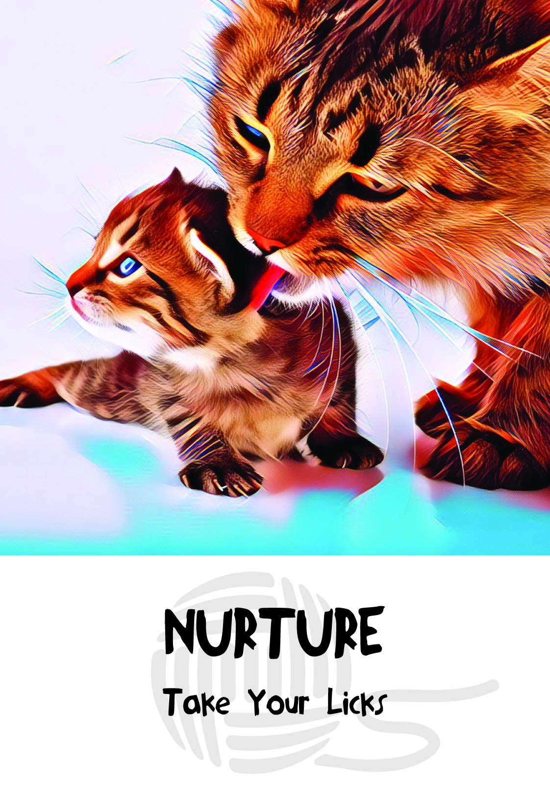 Snapklik.com : Cosmic Cat Wisdom Cards