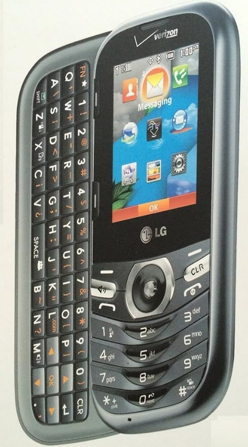 Amazon.com: LG Cosmos 3 VN251S Gray Slider Phone (Verizon Wireless ...