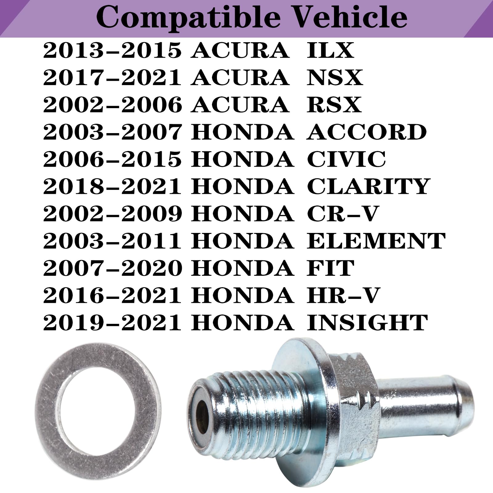 Snapklik.com : 045-0357 17130-PND-A01 For Honda Accord 2.4 3.0 PCV ...
