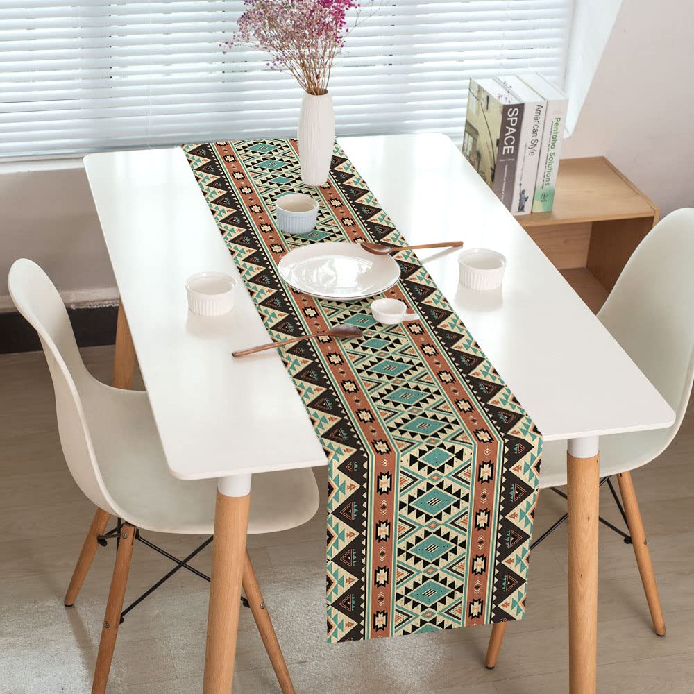 Dining Tables Native American Southwestern Table Runner (poly) Navajo