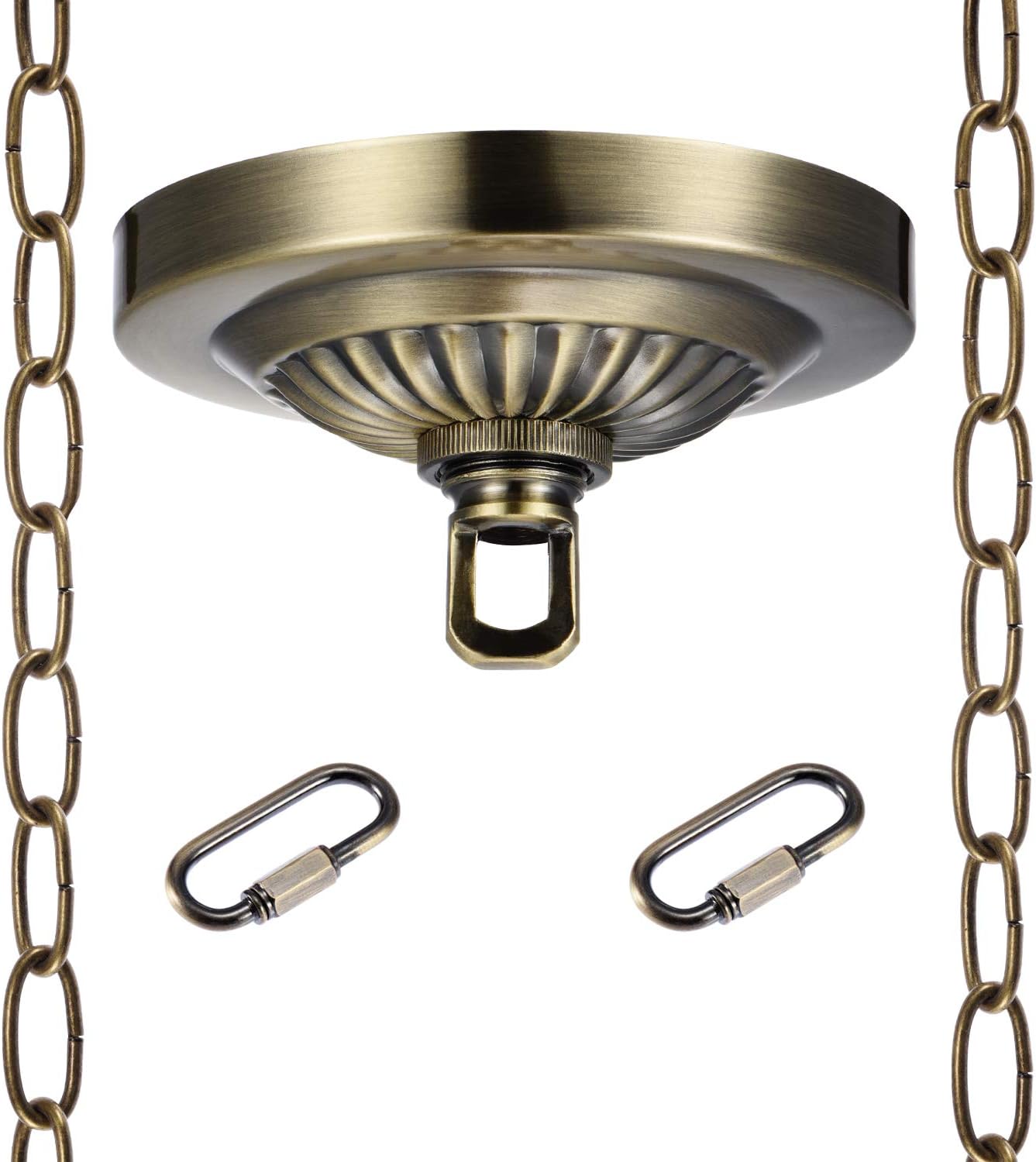 Canomo 4.75 Inches Diameter Canopy Kit and 6 feet Pendant Light Fixture ...