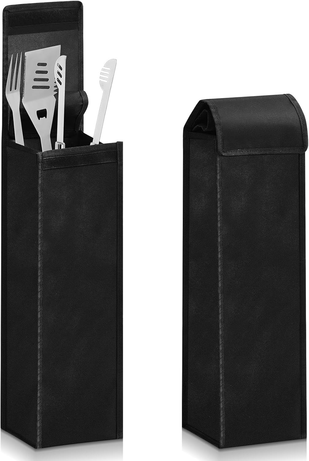 Amazon.com : Amylove BBQ Tool Storage Grill Tool Bag Black Storage ...