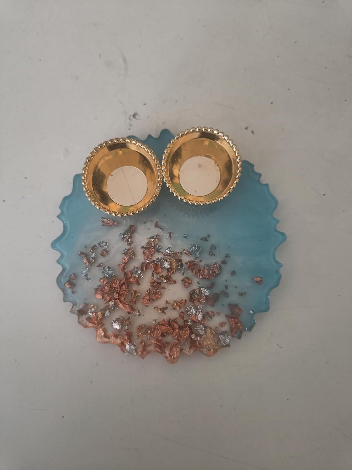 Buy ART2ARTIST Handmade Tilak Platter | Pooja Tilak Thali | Roli Chawal ...