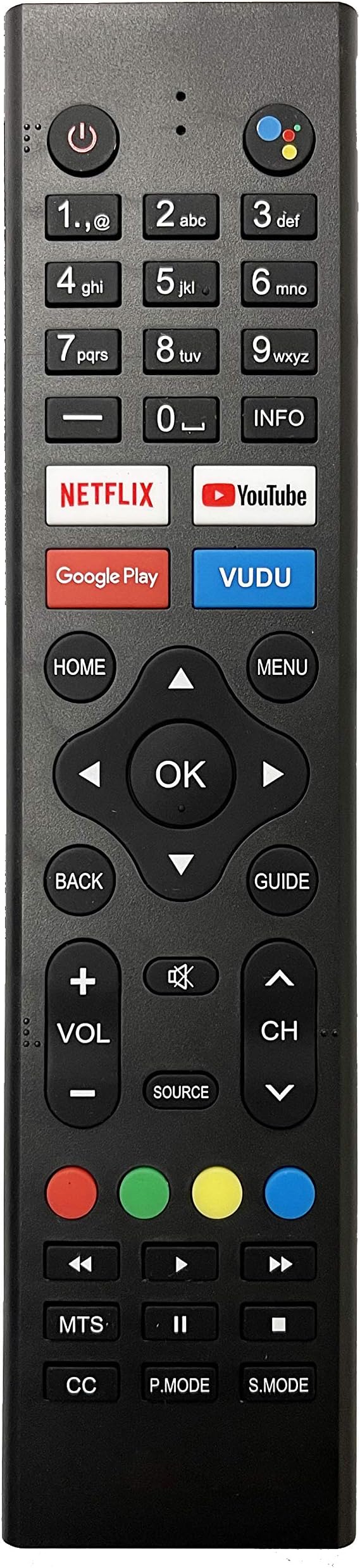 Amazon.com: Remote Control Compatible with Sceptre Smart Android TV ...