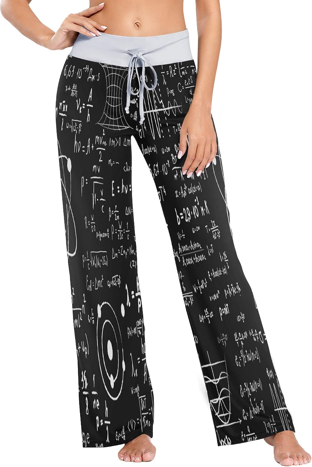 ALAZA Scientific Formulas Physics Math Women's Pajama Lounge Pants ...