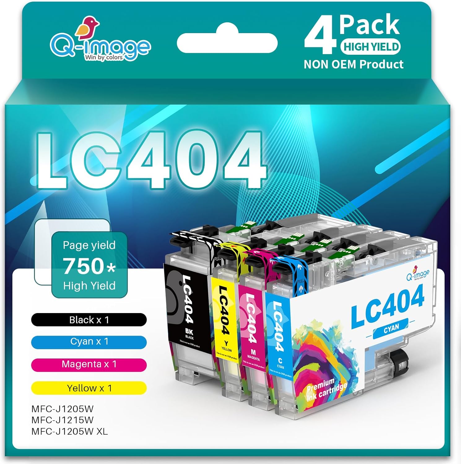 Amazon.com: LC404 Ink Cartridges Replacement Compatible for Brother ...