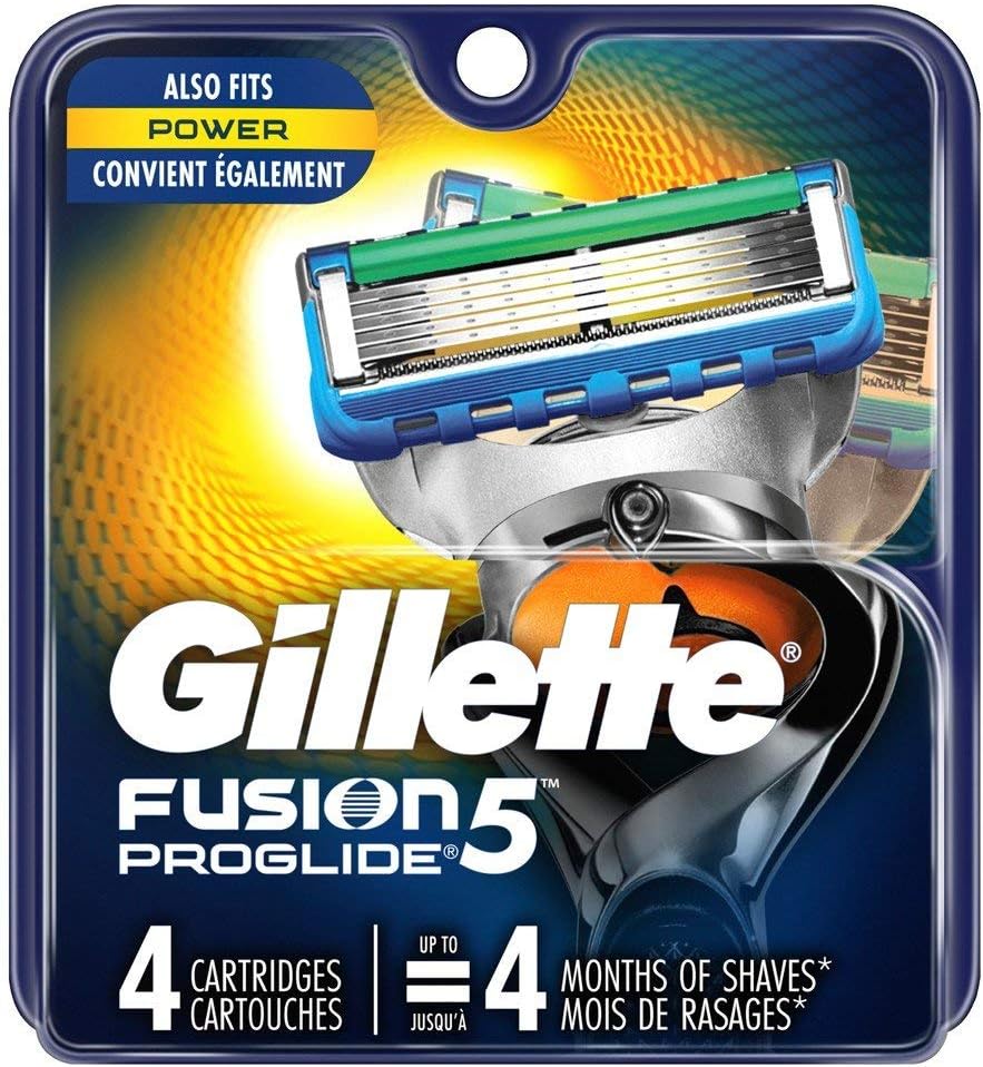 Amazon.com: Gillette Fusion5 ProGlide Men's Razor Blades, 8 Blade ...