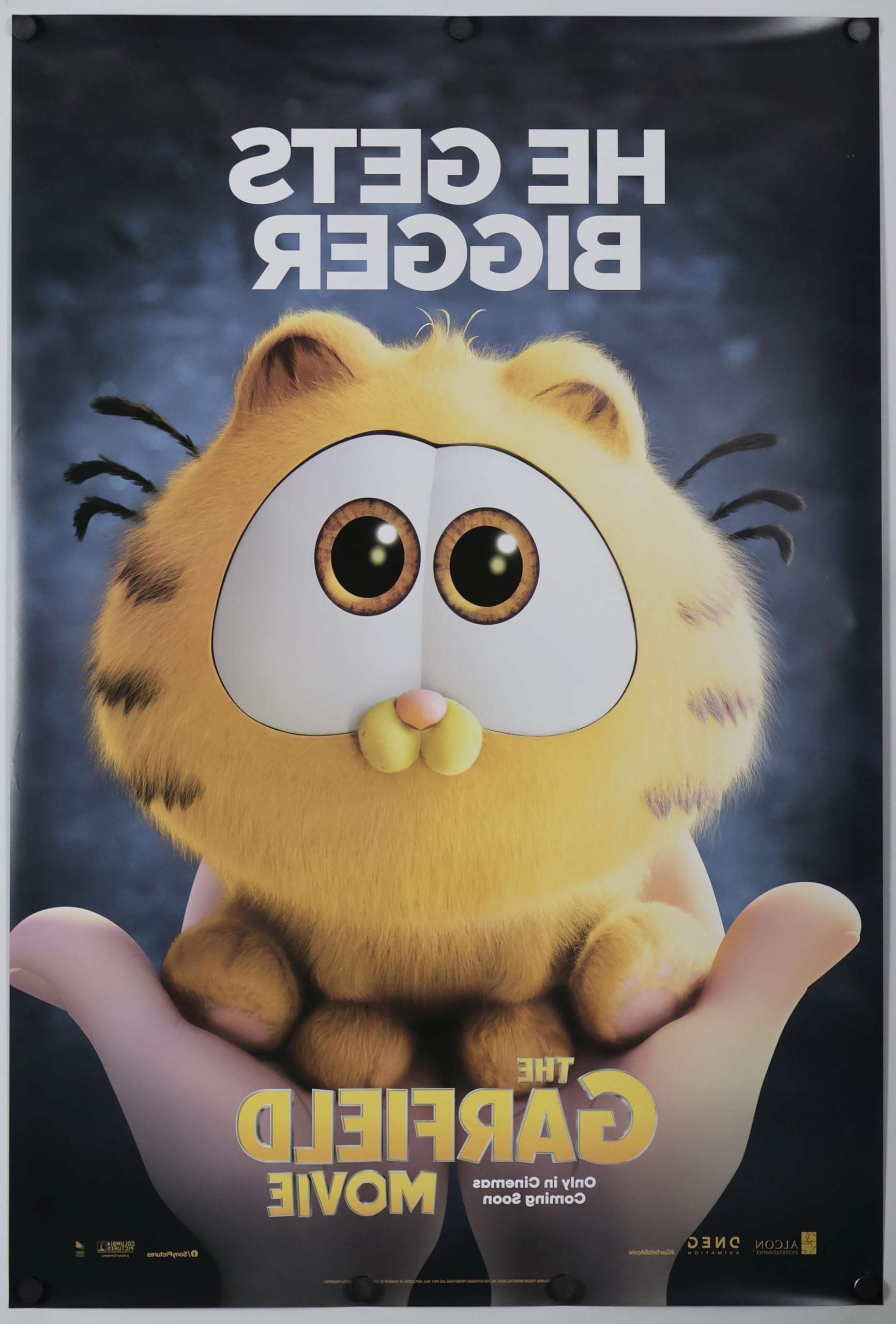 Garfield Filmposter ¡𝐏𝐨𝐬𝐭𝐞𝐫𝐬 𝐝𝐞