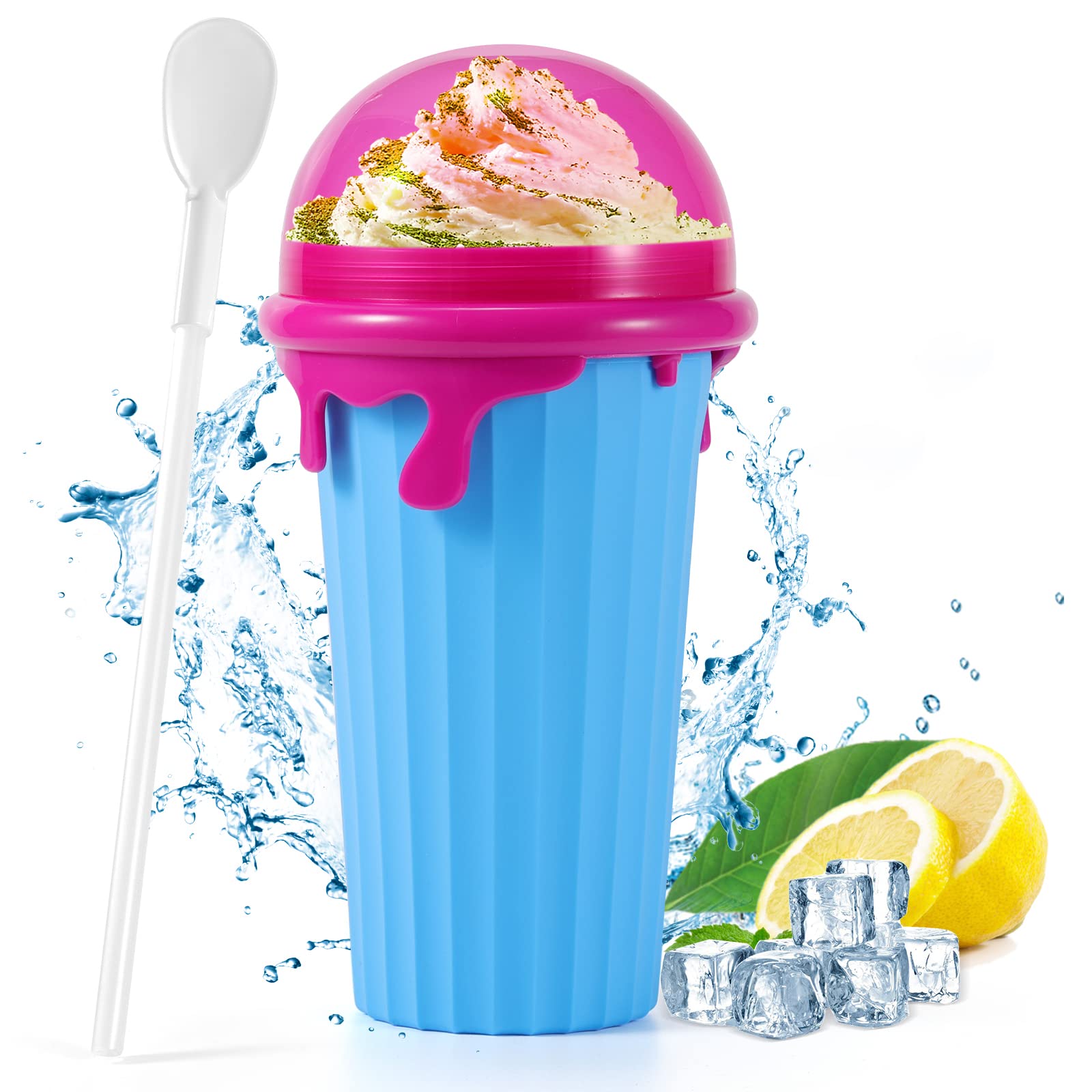 Slushy Cup Slushie Maker Machine for Home Kids,Tiktok Portable Quick ...