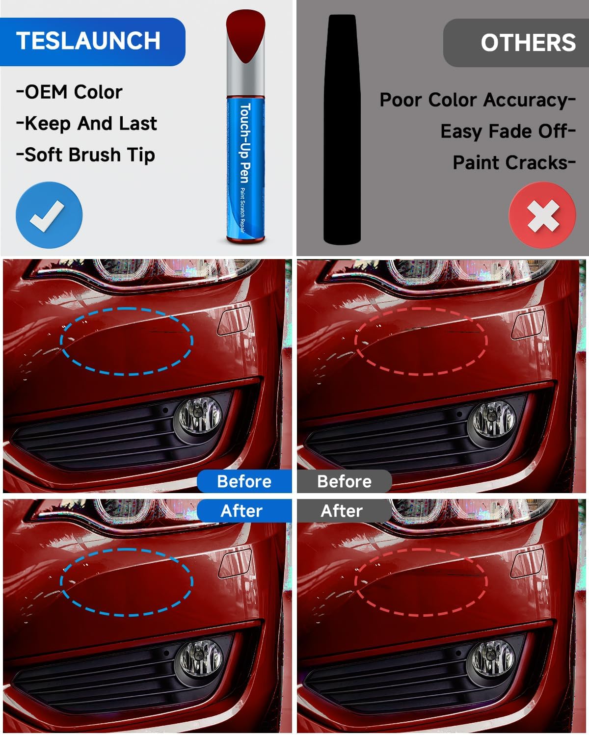 GPJ/WA434B Cajun Red Touch Up Paint Compatible with Philippines | Ubuy