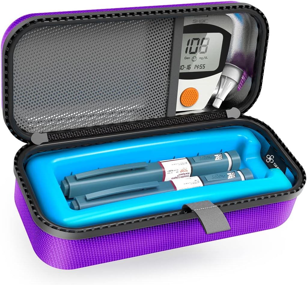 Amazon.com: SHBC Insulin Pen Carrying Case Portable Medical Cooler Bag ...