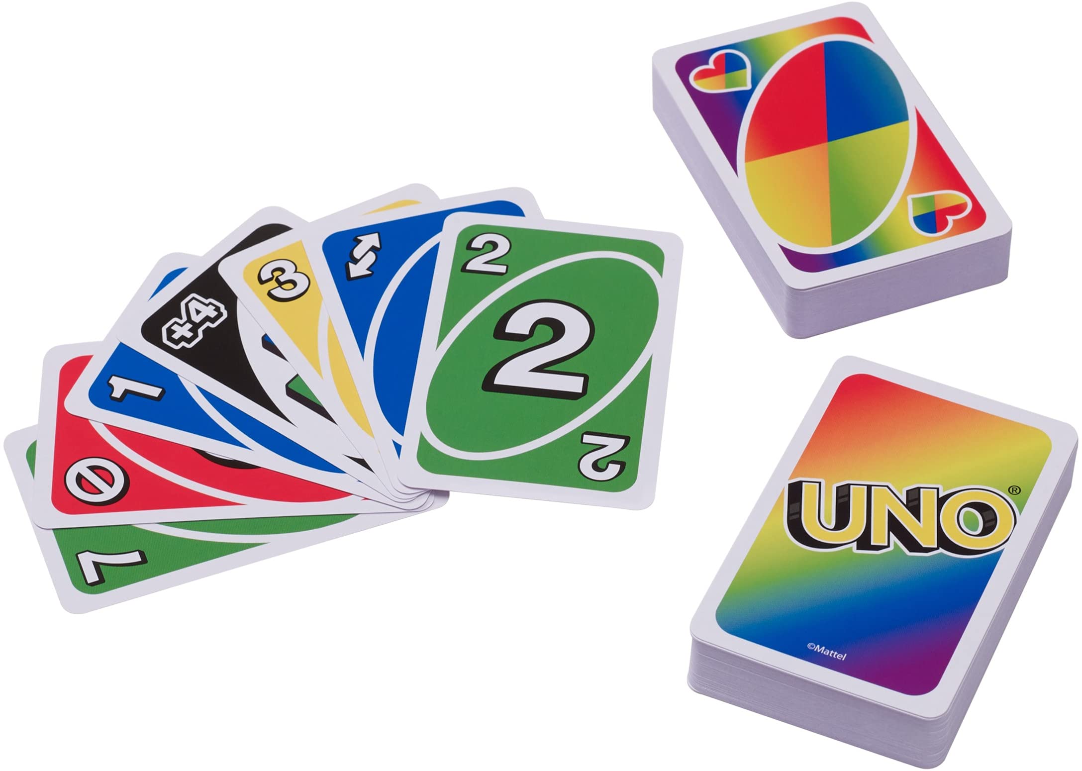 Juego de cartas UNO Play with Pride con 112 cartas e i...B082N7NQR4 ...