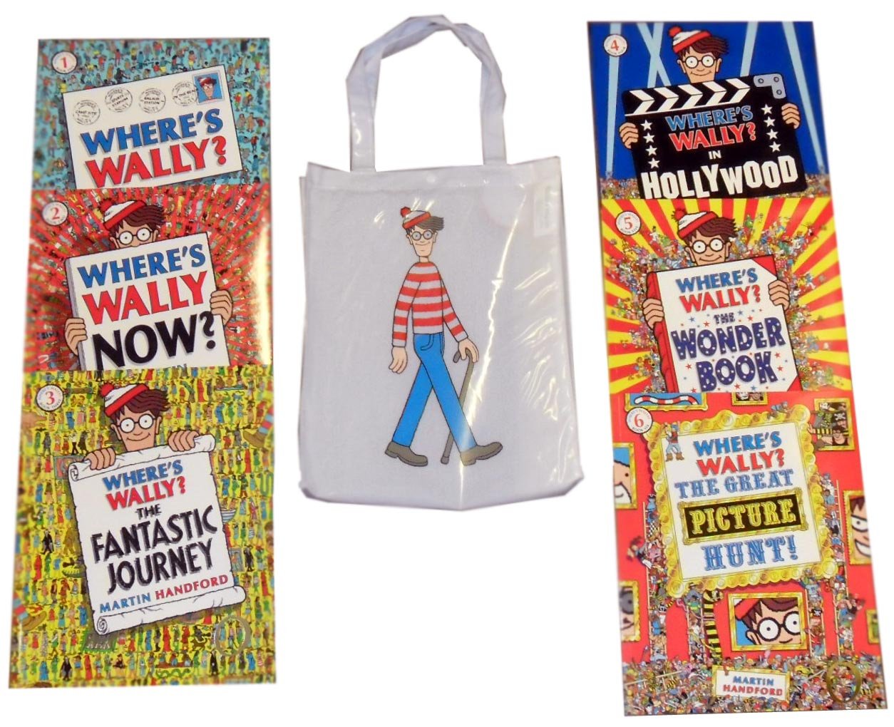 Wheres Wally Collection 6 Books Set Rrp 41 94 Wheres | Desertcart Australia